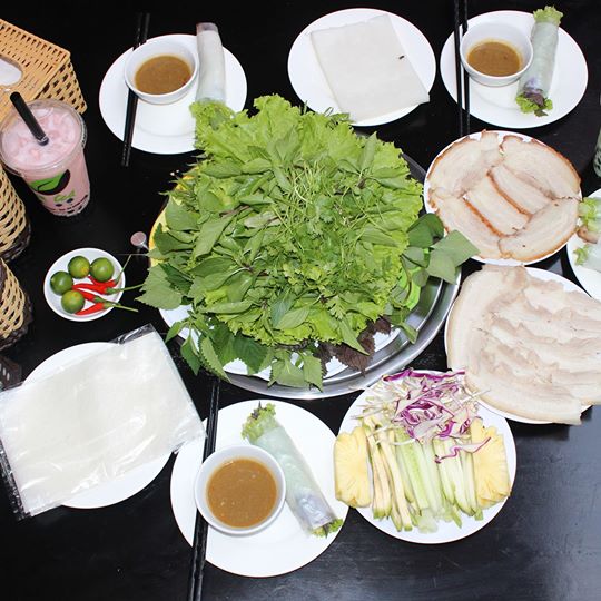 Cuon Thit Luoc Bánh Tráng Cuốn Thịt Heo Hoàng Bèo Bánh Tráng Cuốn Thịt Heo ở Hà Nội